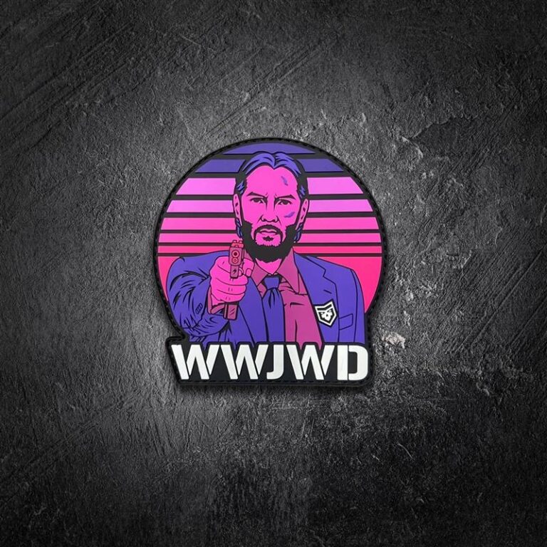 WWJWD: What Would John Wick Do PVC Morale Patch - PatchOps
