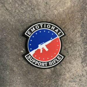 Emotional Support Rifle PVC Patch - PatchOps