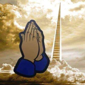 Praying Hands PVC Patch - PatchOps