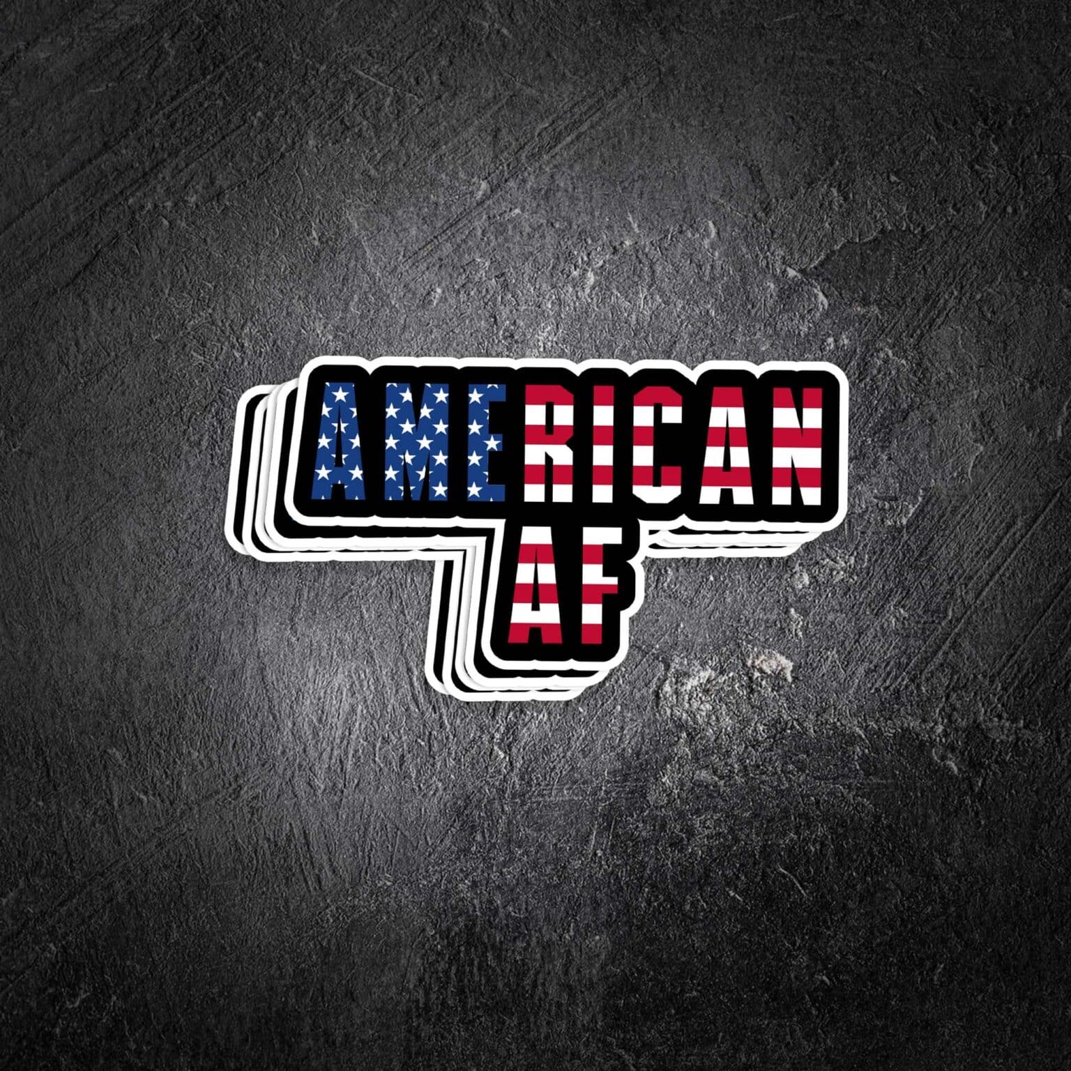American AF Vinyl Decal - PatchOps