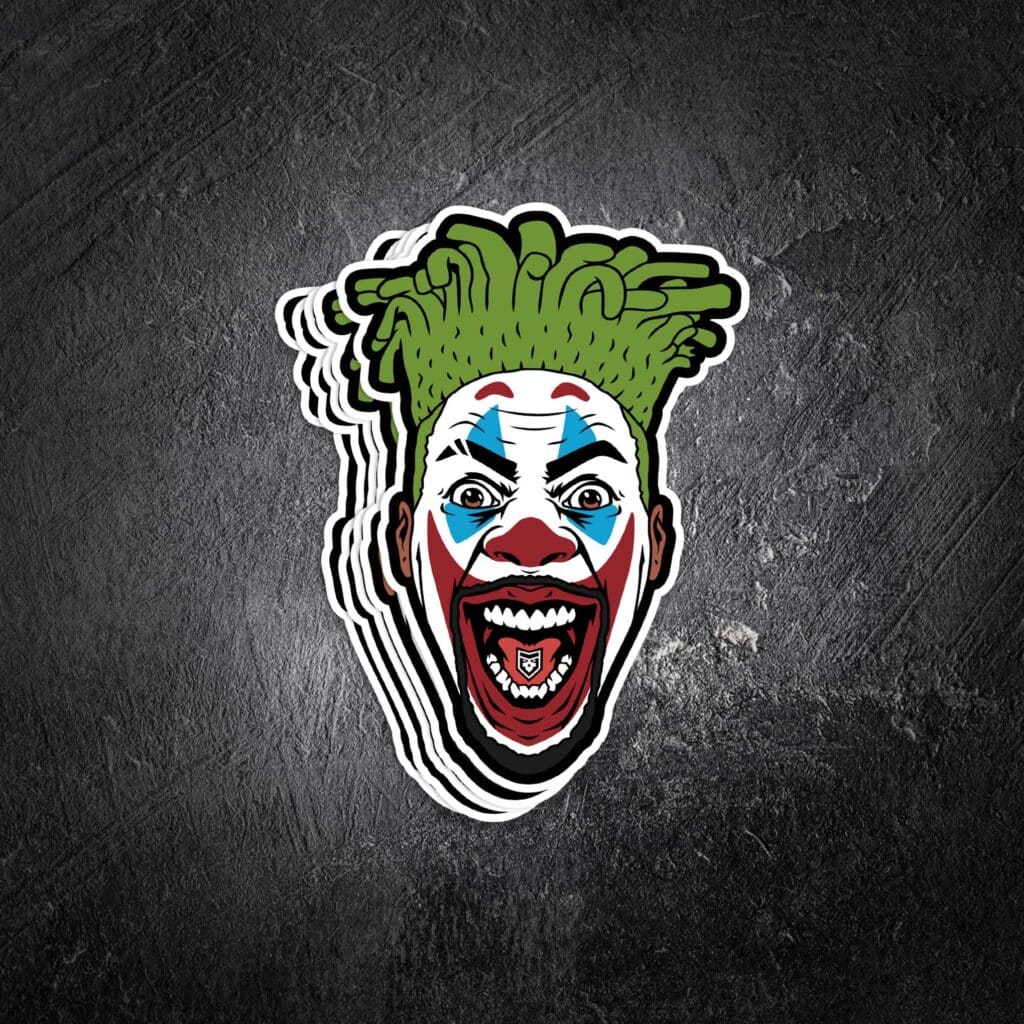 Dax- Joker Vinyl Decal - PatchOps