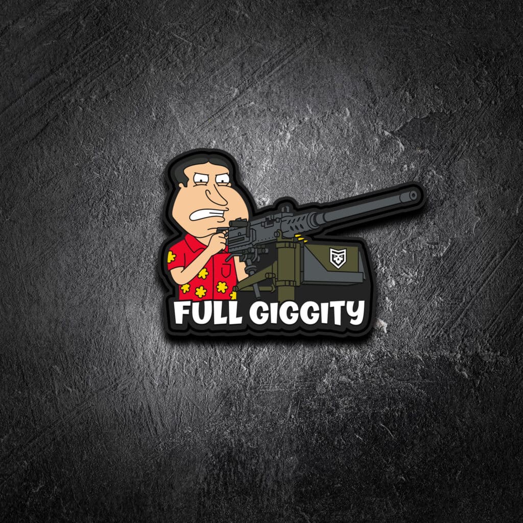 Quagmire: Full Giggity PVC Morale Patch - PatchOps