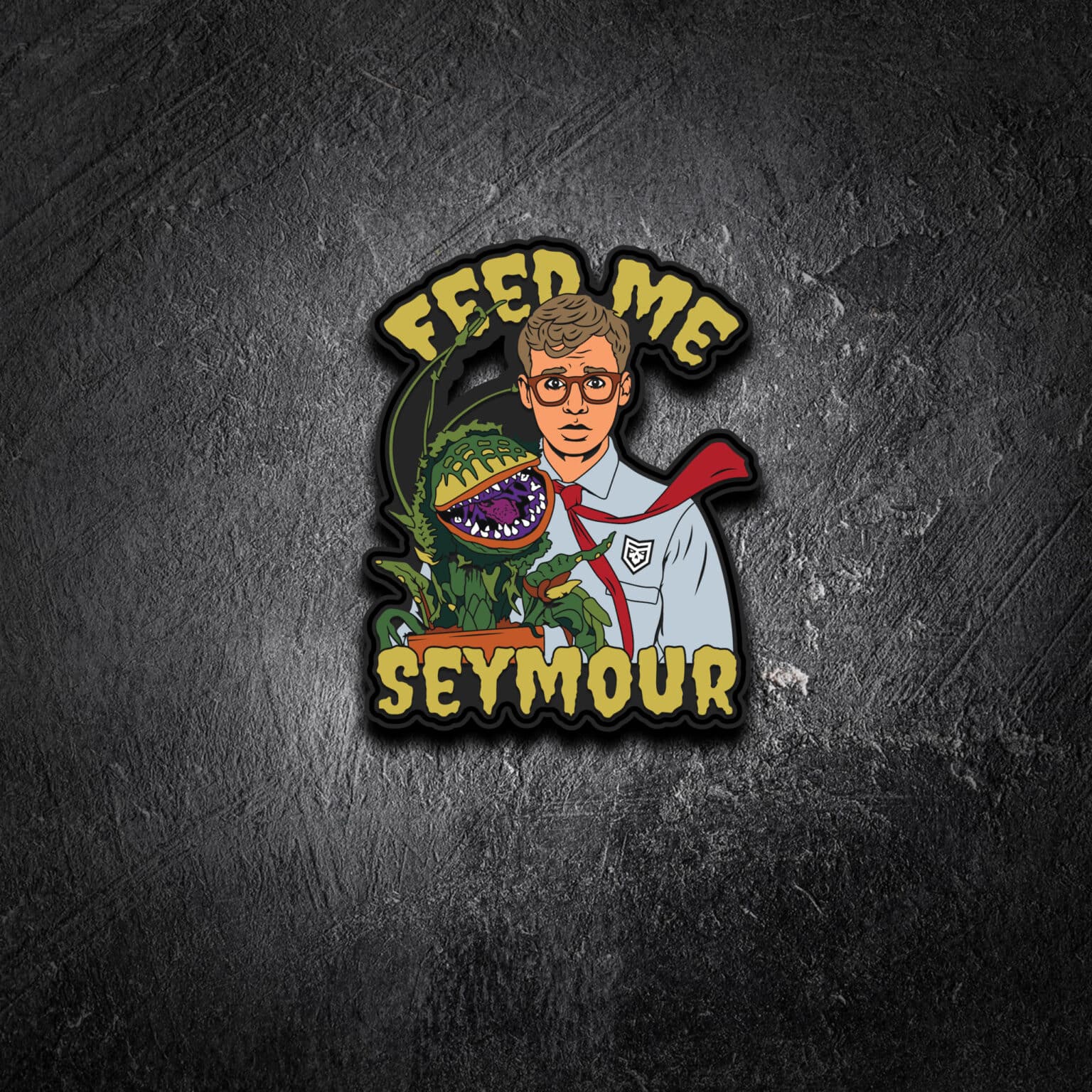 Little Shop of Horrors- Feed me Seymour PVC Morale Patch - PatchOps
