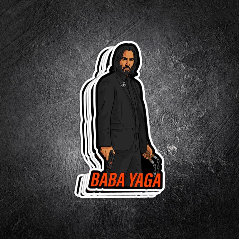John Wick Baba Yaga Vinyl Decal - PatchOps