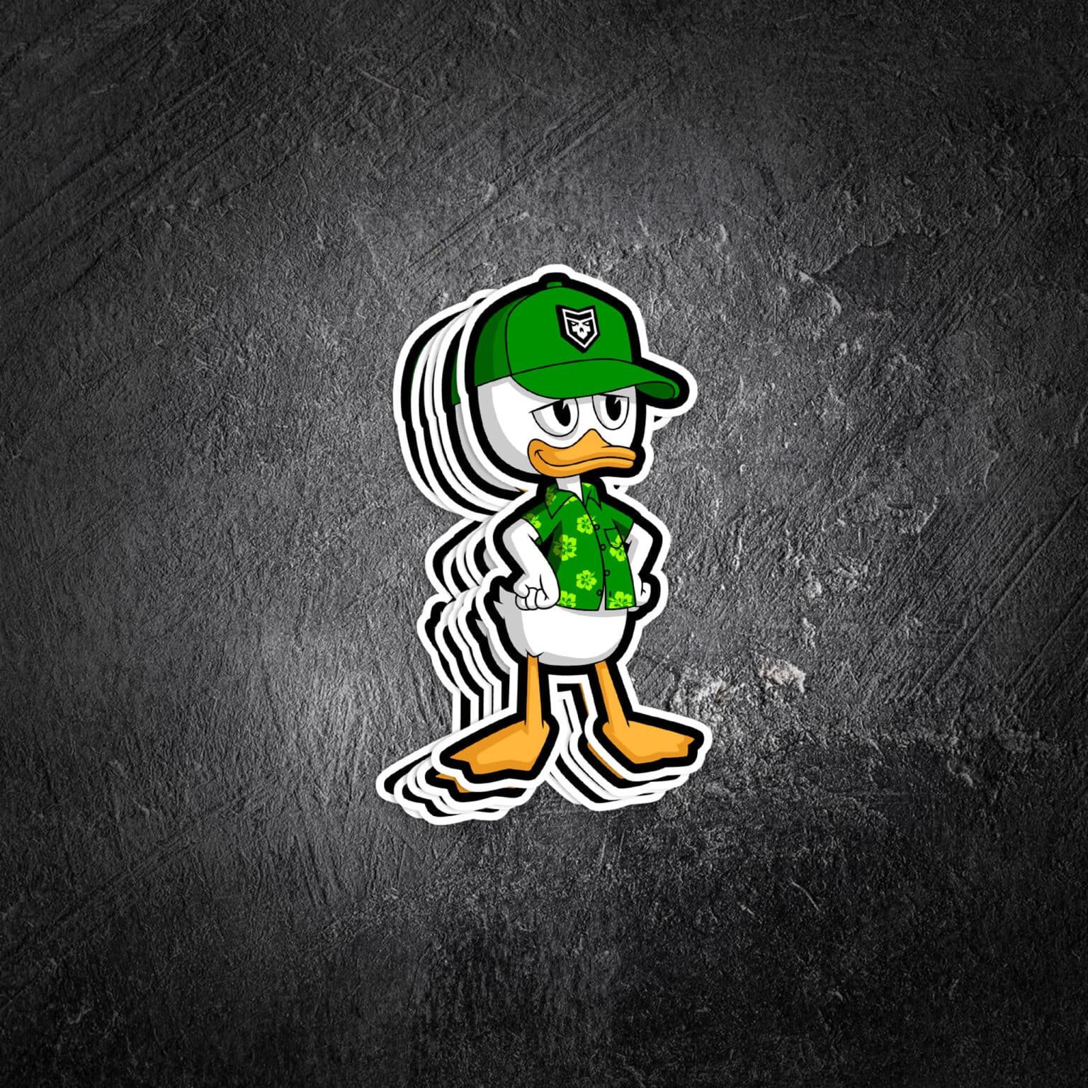 Louie Duck Vinyl Decal - PatchOps