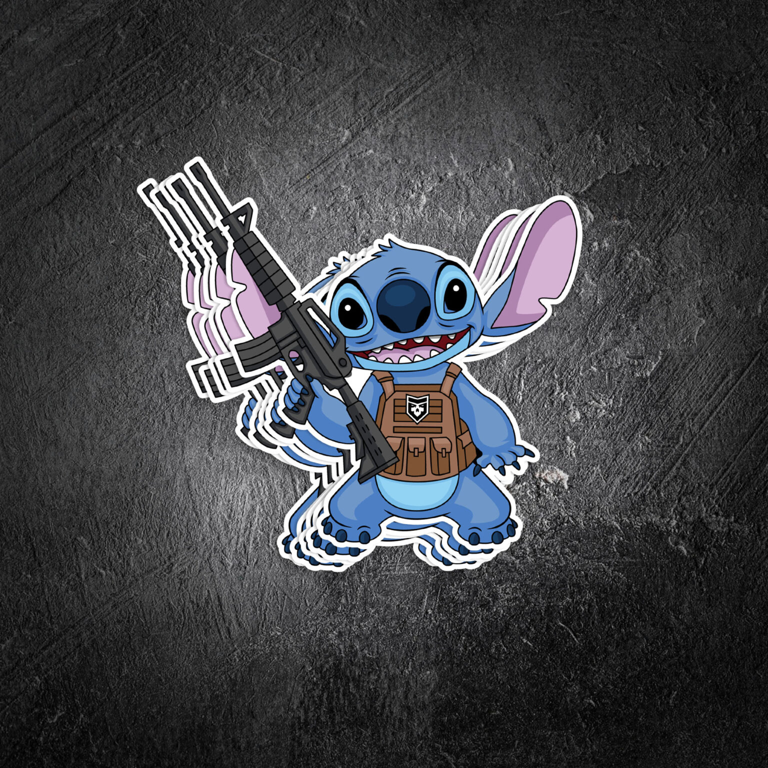2A Stitch Vinyl Decal - PatchOps