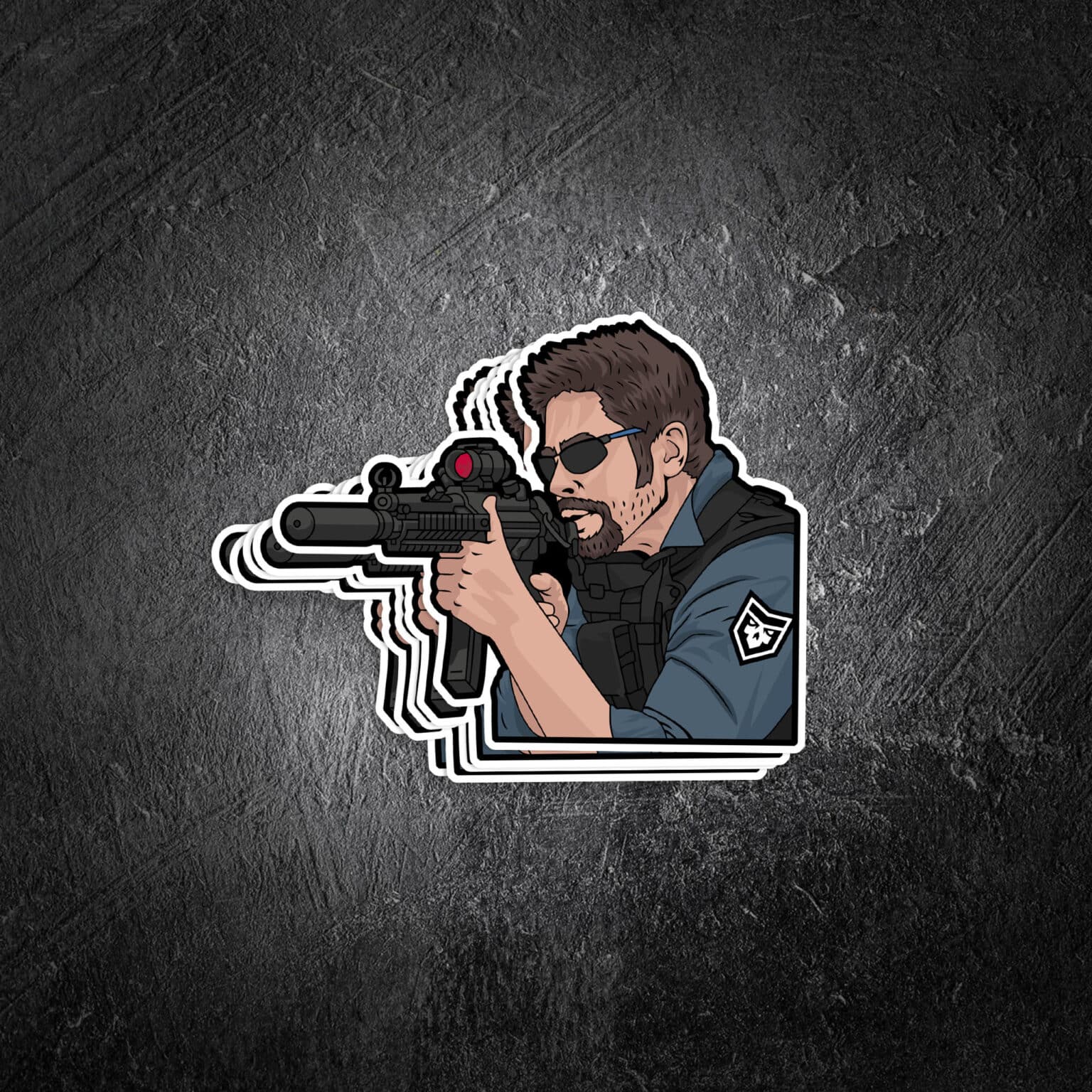 SWAT: Sicario Vinyl Decal - PatchOps