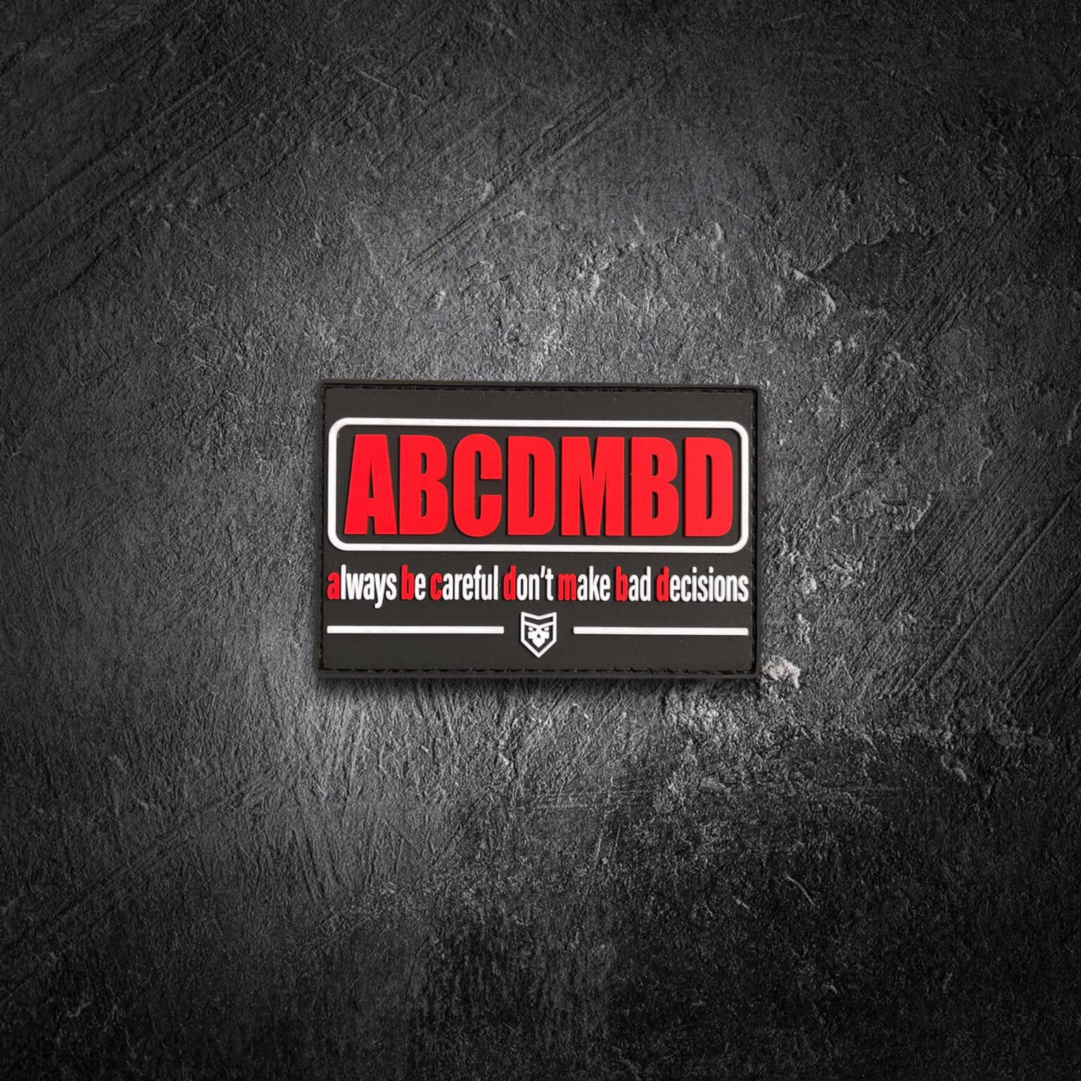 ABCDMBD Acronym PVC Morale Patch - PatchOps