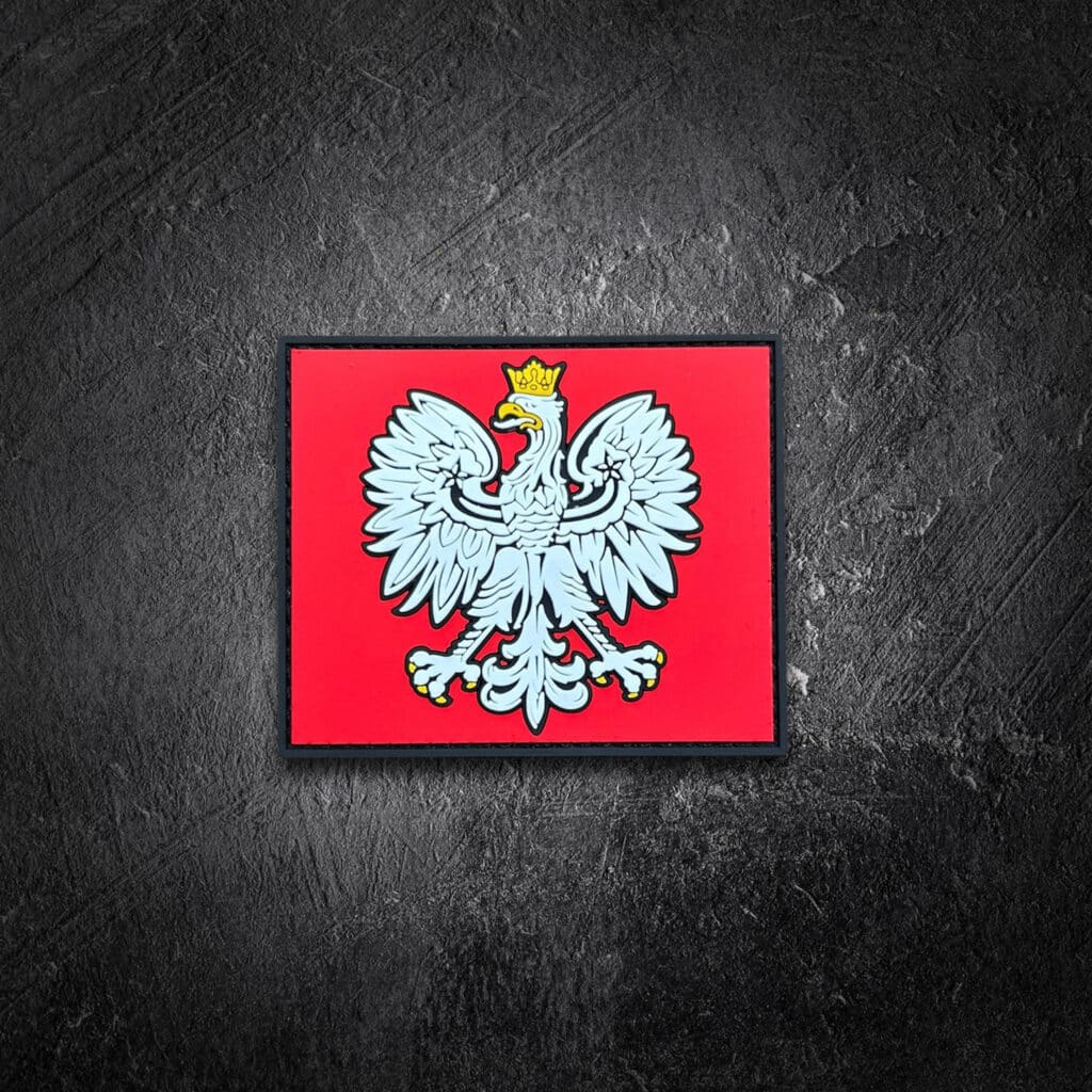 Polish Eagle Crest PVC Morale Patch - PatchOps