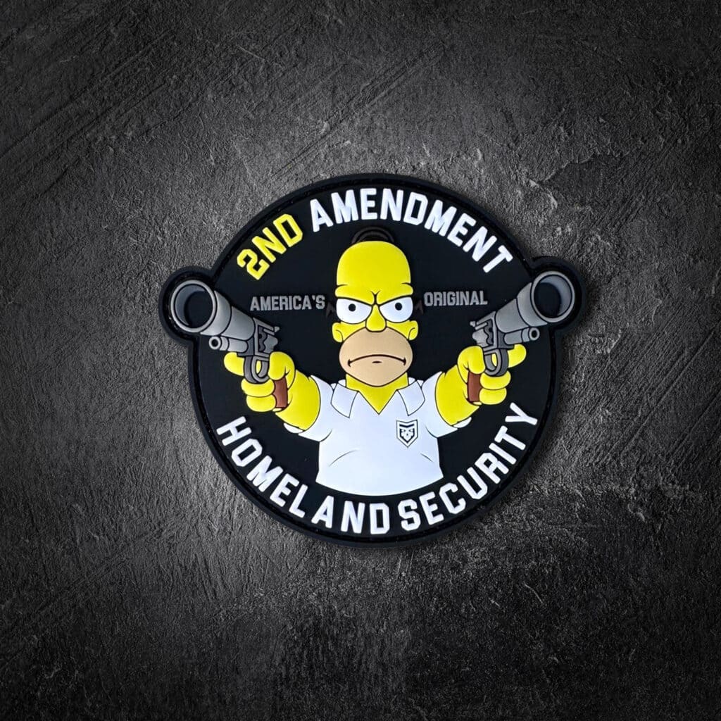 2A Homeland Security PVC Morale Patch - PatchOps