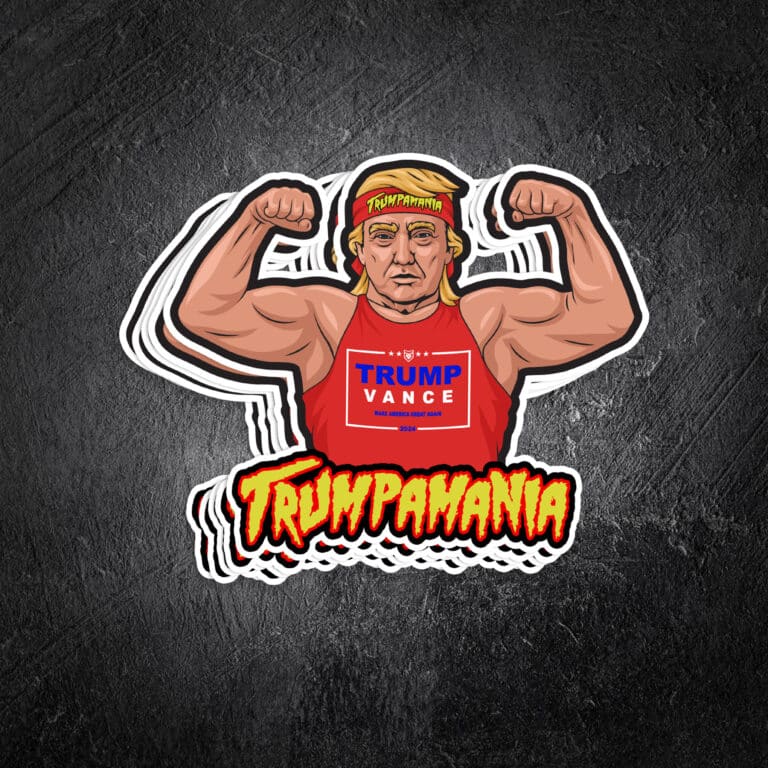 Trump 2024 Trumpamania Vinyl Decal - PatchOps