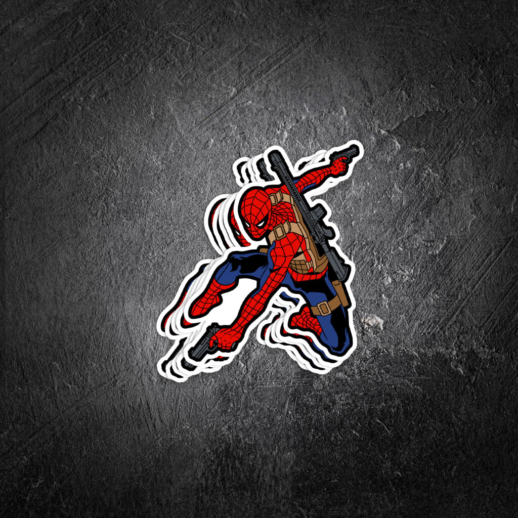 2A Spider….man Vinyl Decal - PatchOps