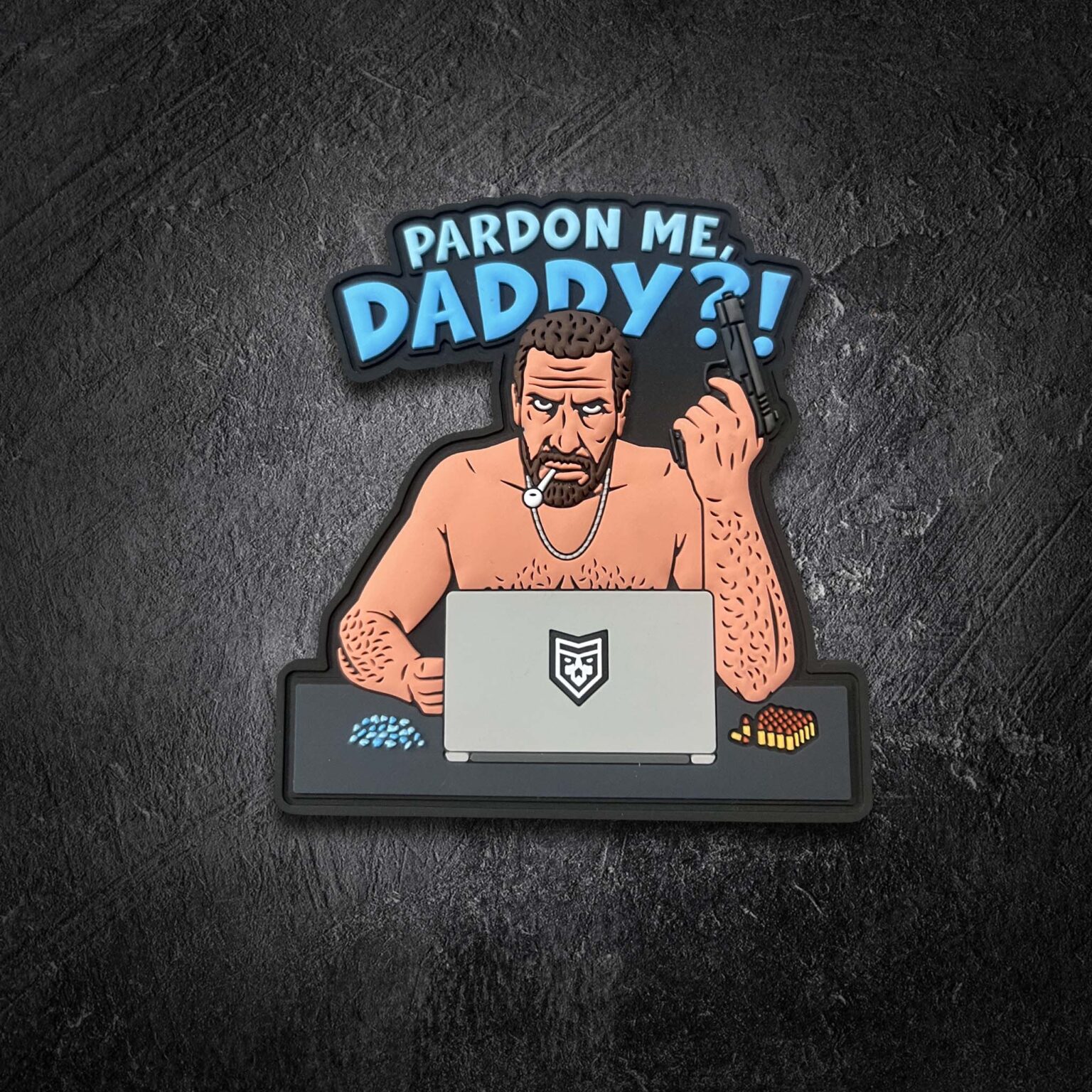 Hunter Biden: Pardon Me Daddy PVC Morale Patch - PatchOps