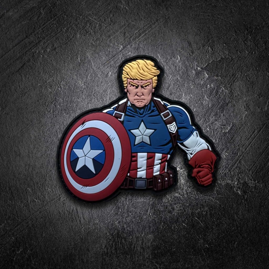 Trump: Captain America PVC Morale Patch - PatchOps