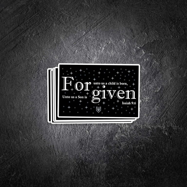 Isaiah 9:6 Vinyl Decal - PatchOps