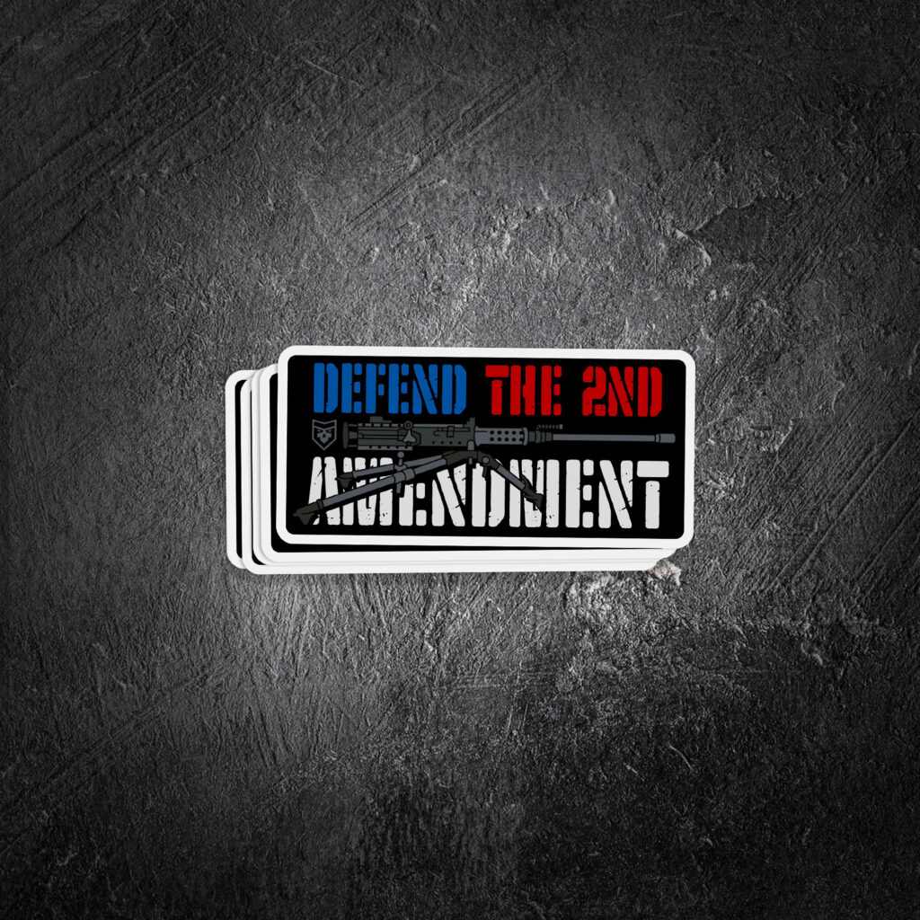 Defend 2nd Amendment Vinyl Decal - PatchOps