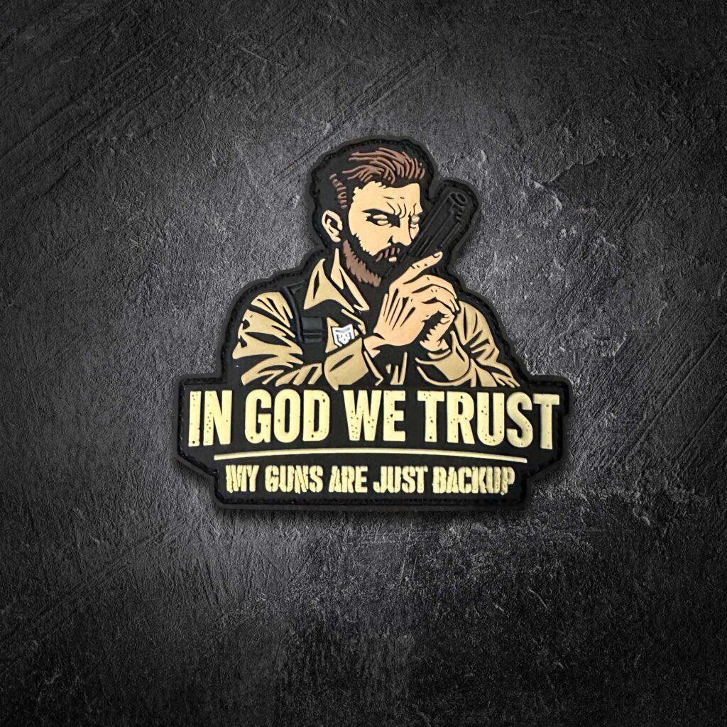 In God We Trust PVC Morale Patch - PatchOps