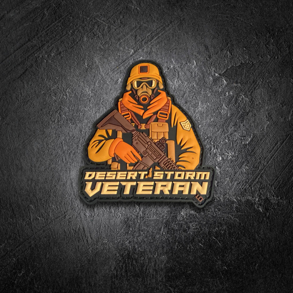 Desert Storm Veteran PVC Morale Patch - PatchOps