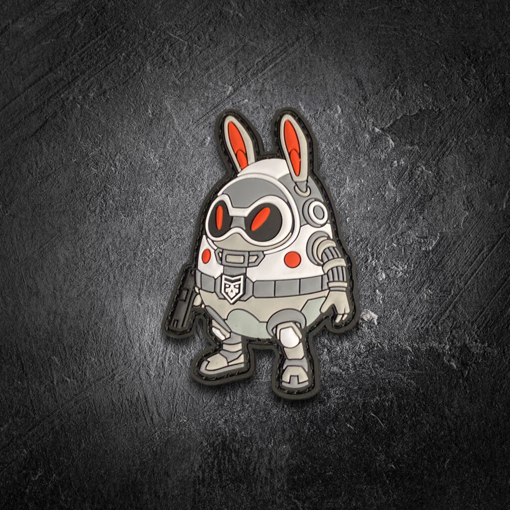 Tactical Easter Bunny PVC Morale Patch - PatchOps