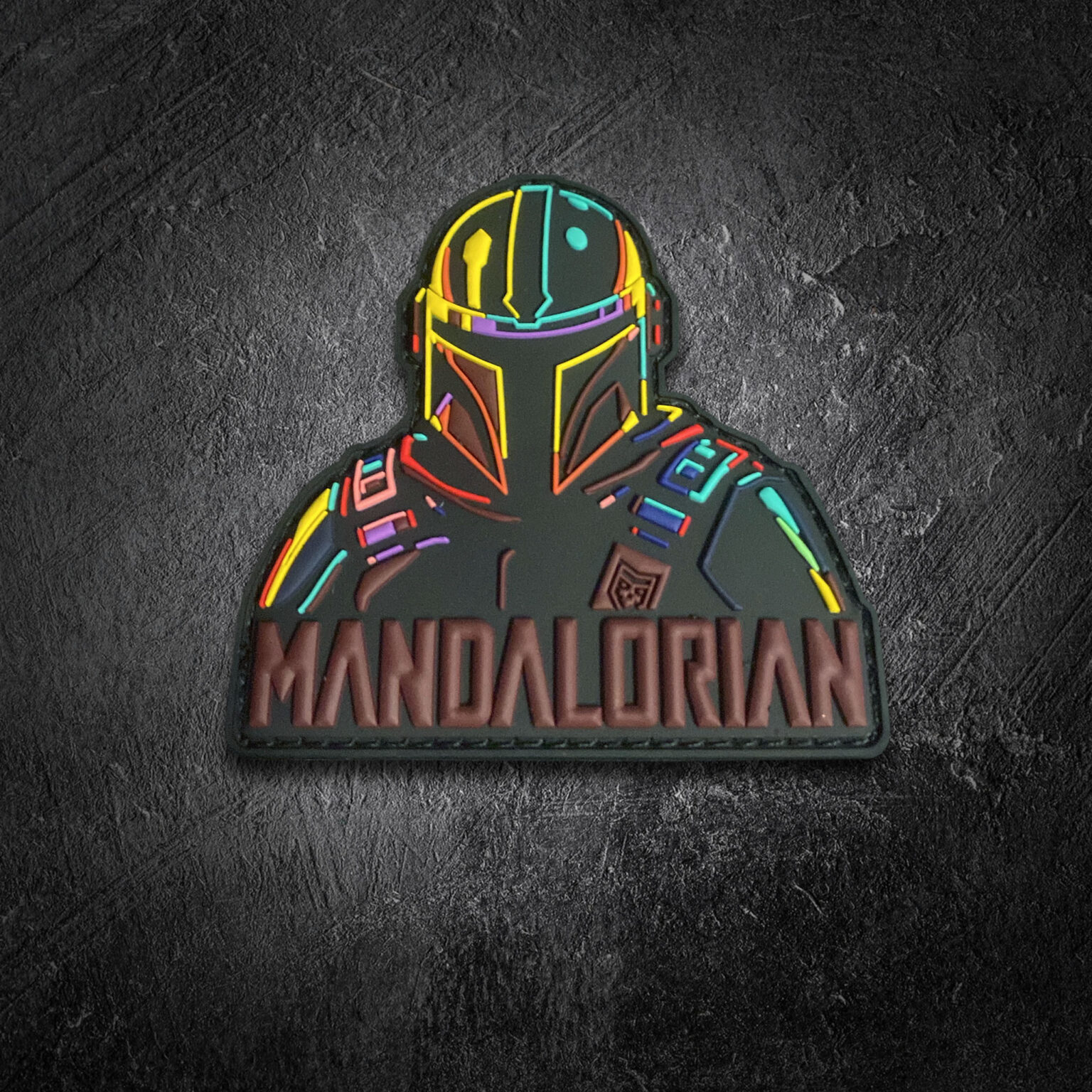 Mandalorian PVC Morale Patch - PatchOps