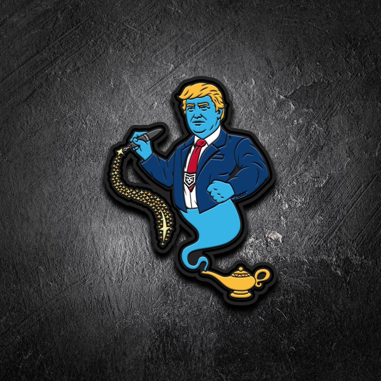 Trump: Genie in a Bottle PVC Morale Patch - PatchOps