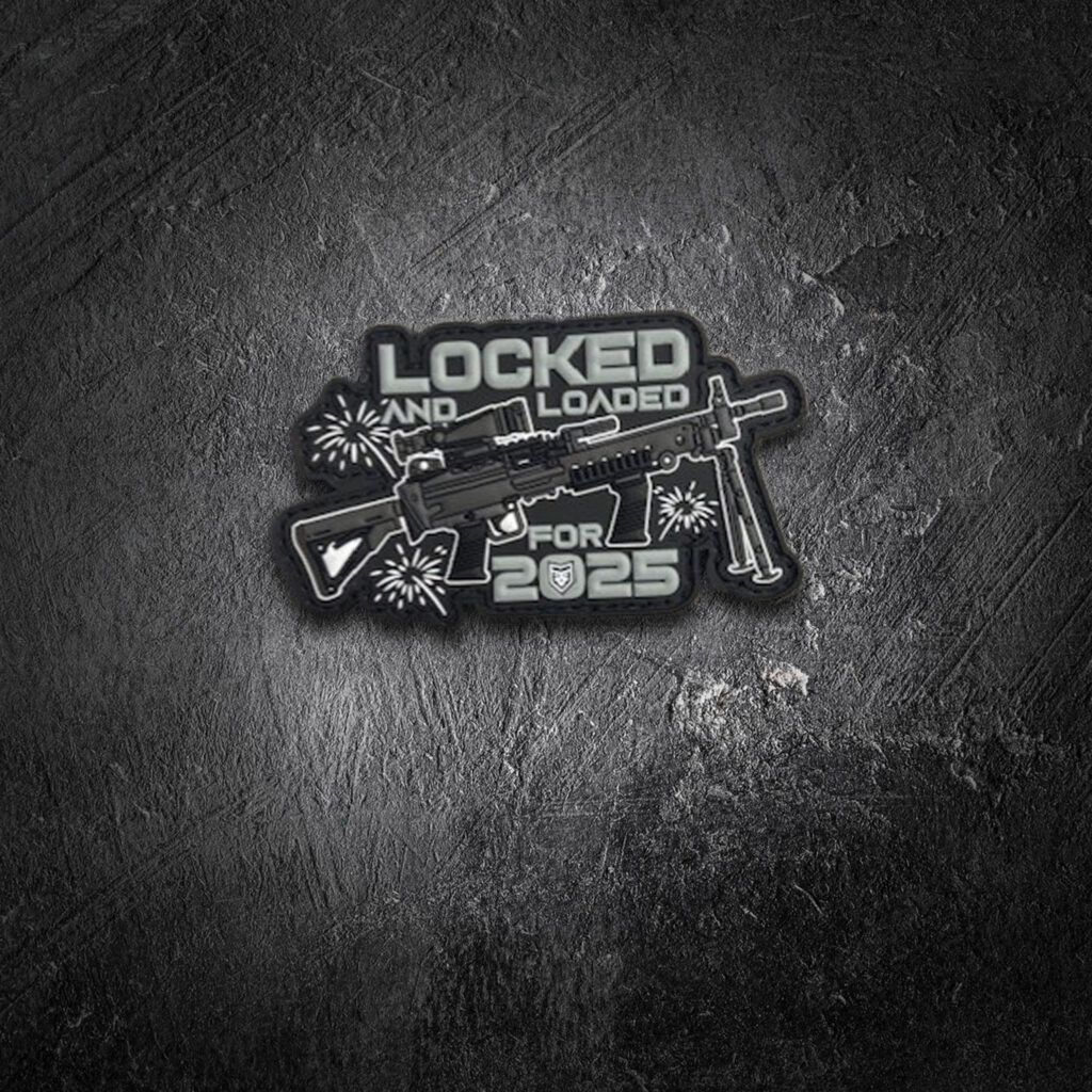 Locked & Loaded 2025 PVC Morale Patch - PatchOps
