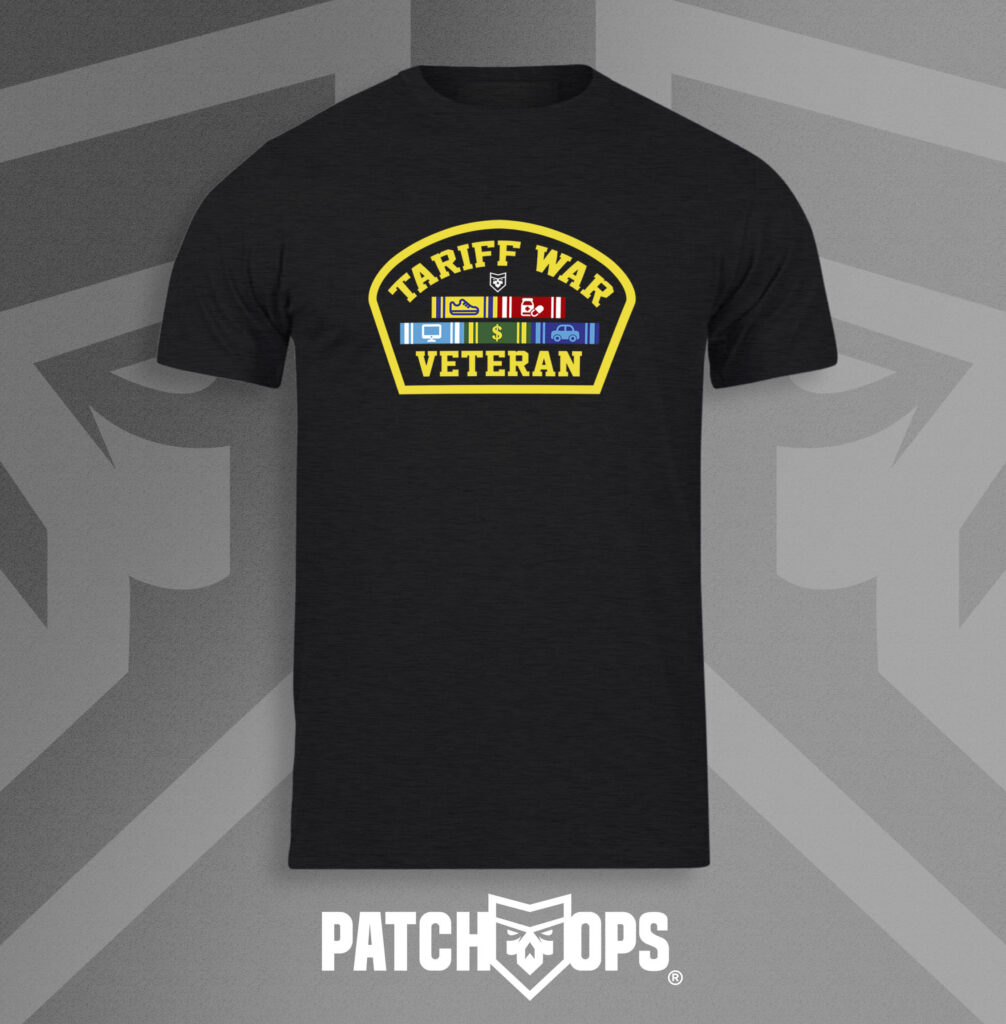Tariff War Veteran T-Shirt - PatchOps