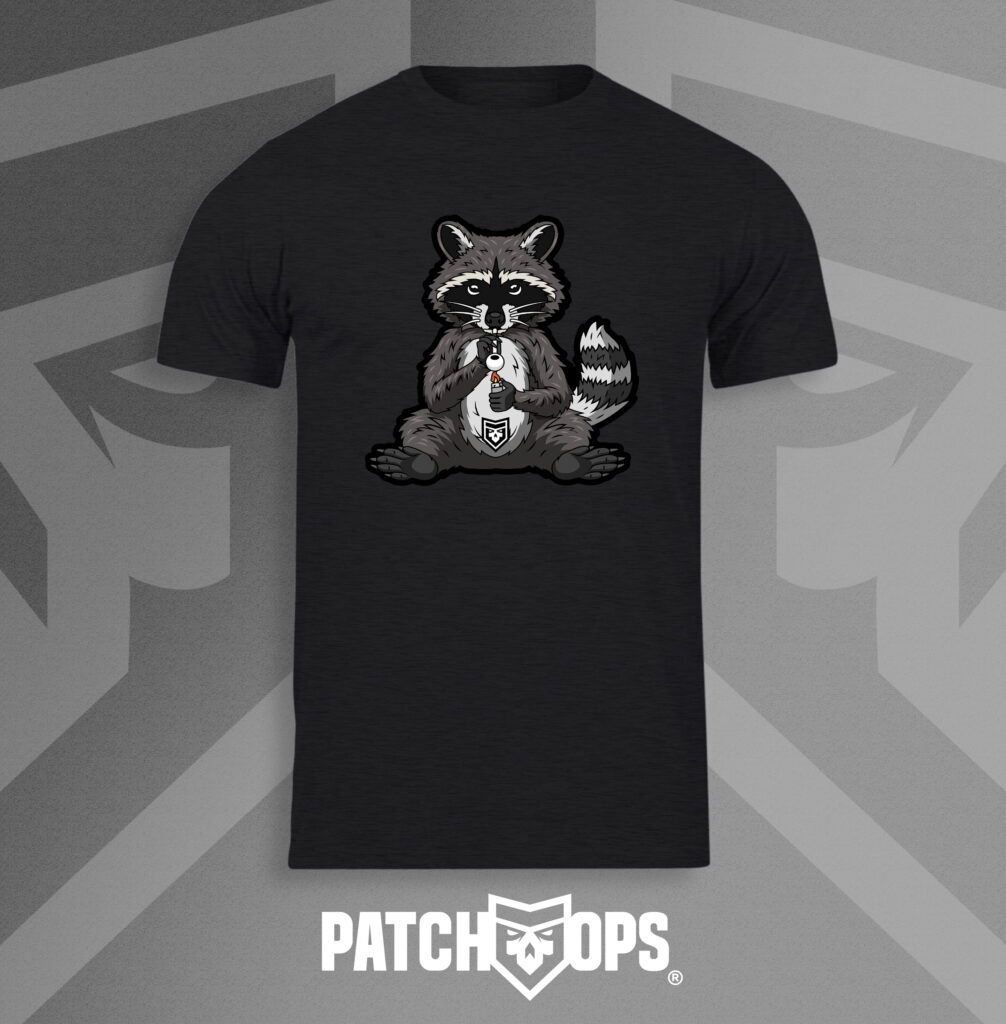 Springfield Ohio Meth Racoon T-Shirt - PatchOps