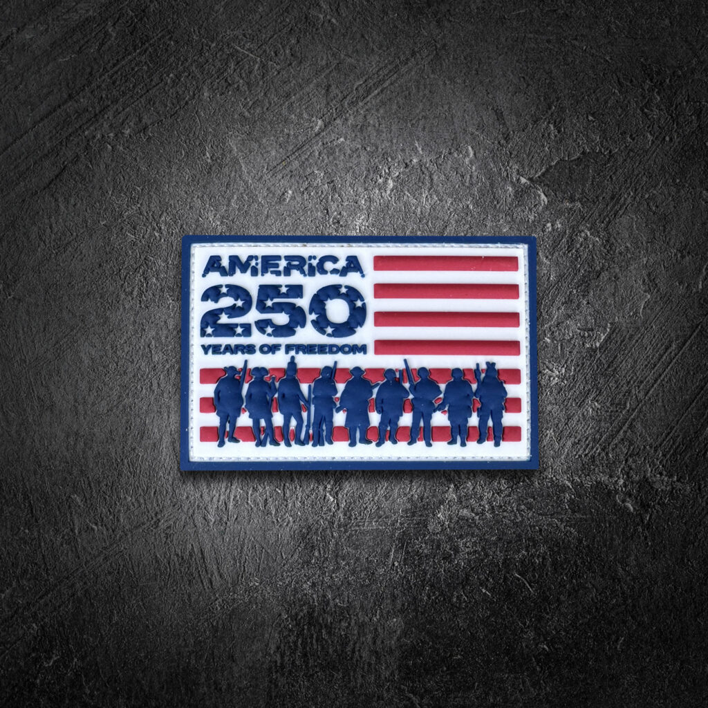 America: 250 Years of Freedom Flag PVC Morale Patch - PatchOps