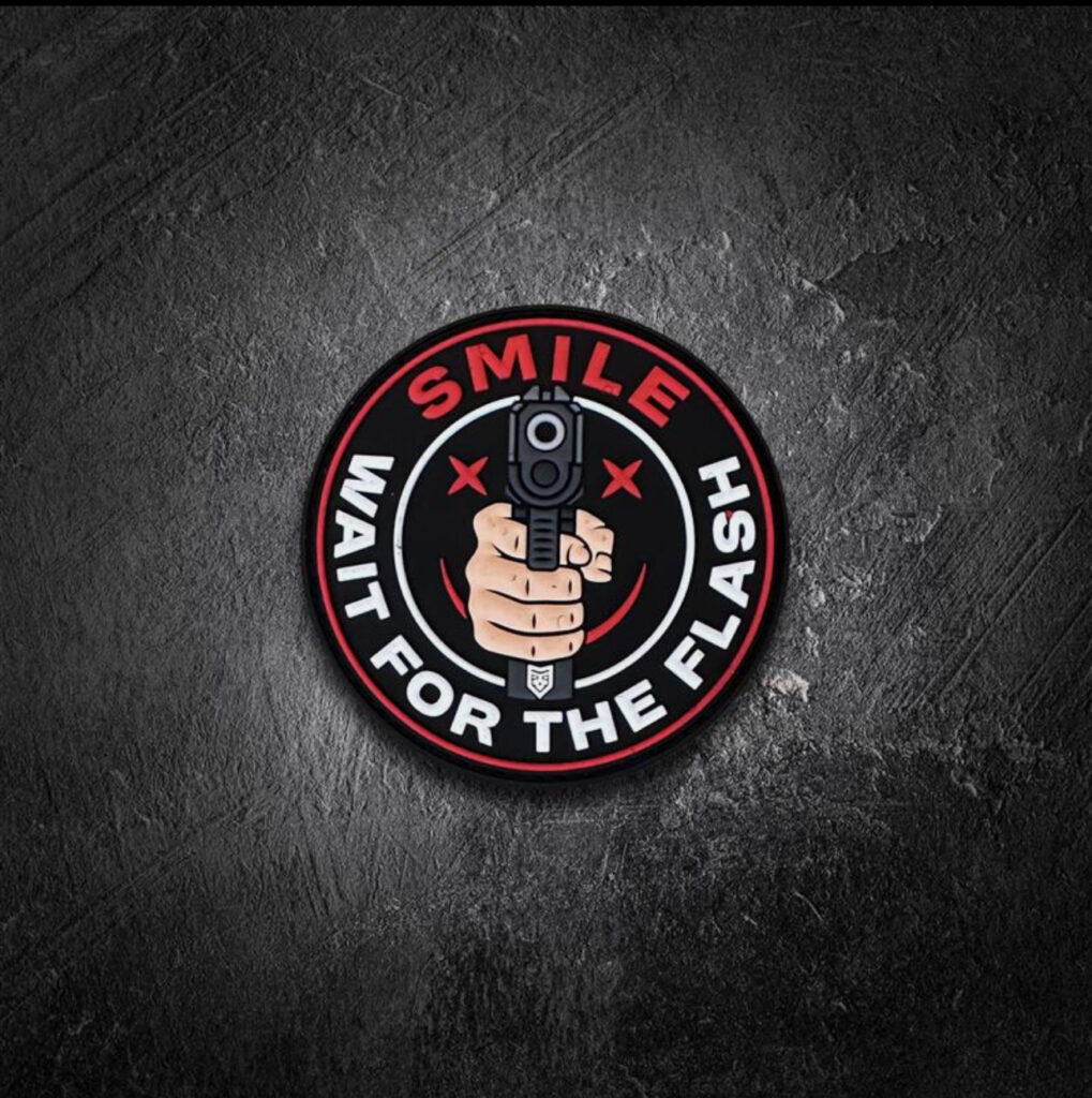 Smile:Wait For The Flash PVC Morale Patch - PatchOps