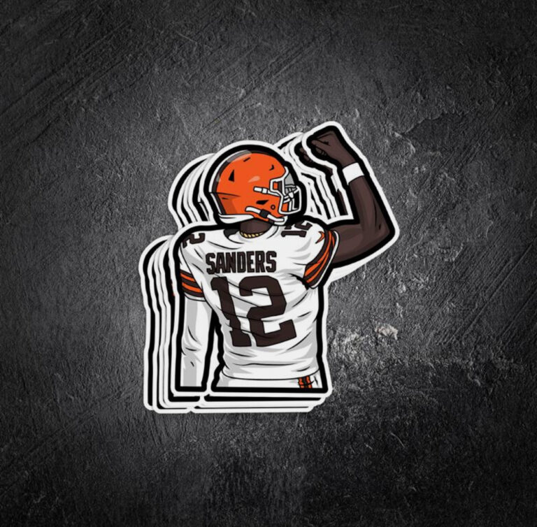 Shedeur Sanders Vinyl Decal - PatchOps