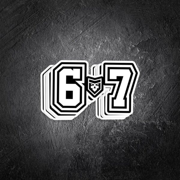Six Seven Vinyl Decal - PatchOps