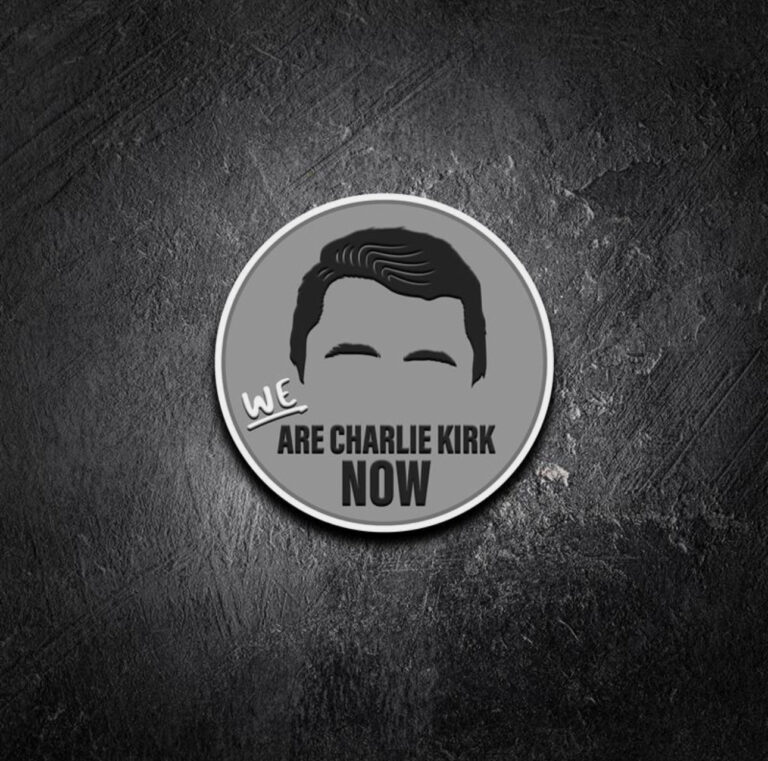 We are Charlie Kirk Now PVC Morale Patch - PatchOps