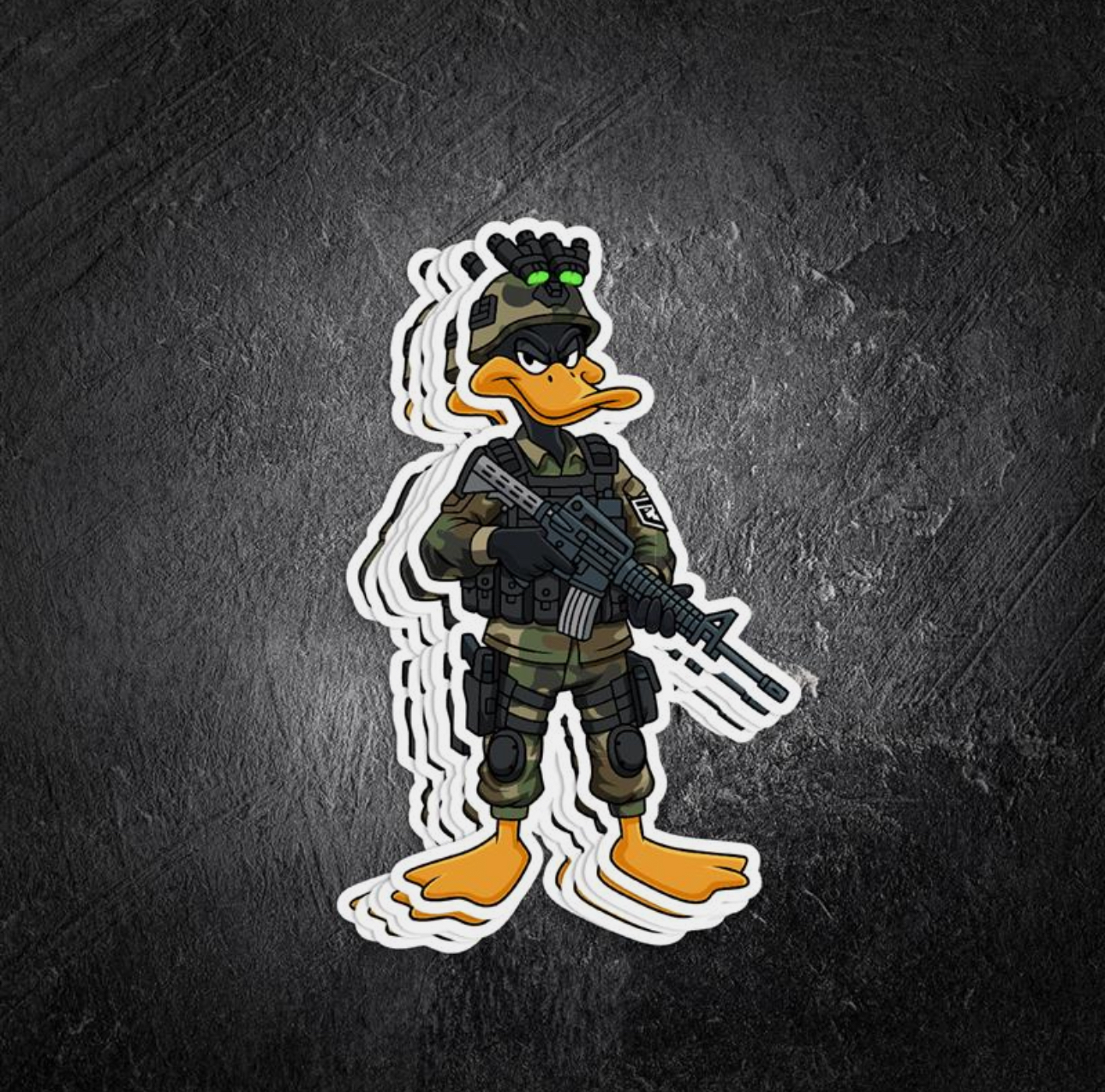 Looney Goons: Duck Vinyl Decal - PatchOps