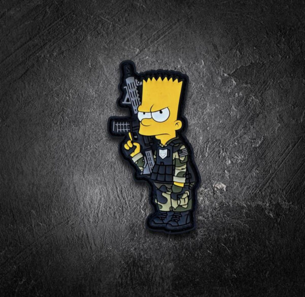 Tacticool Bart PVC Morale Patch - PatchOps