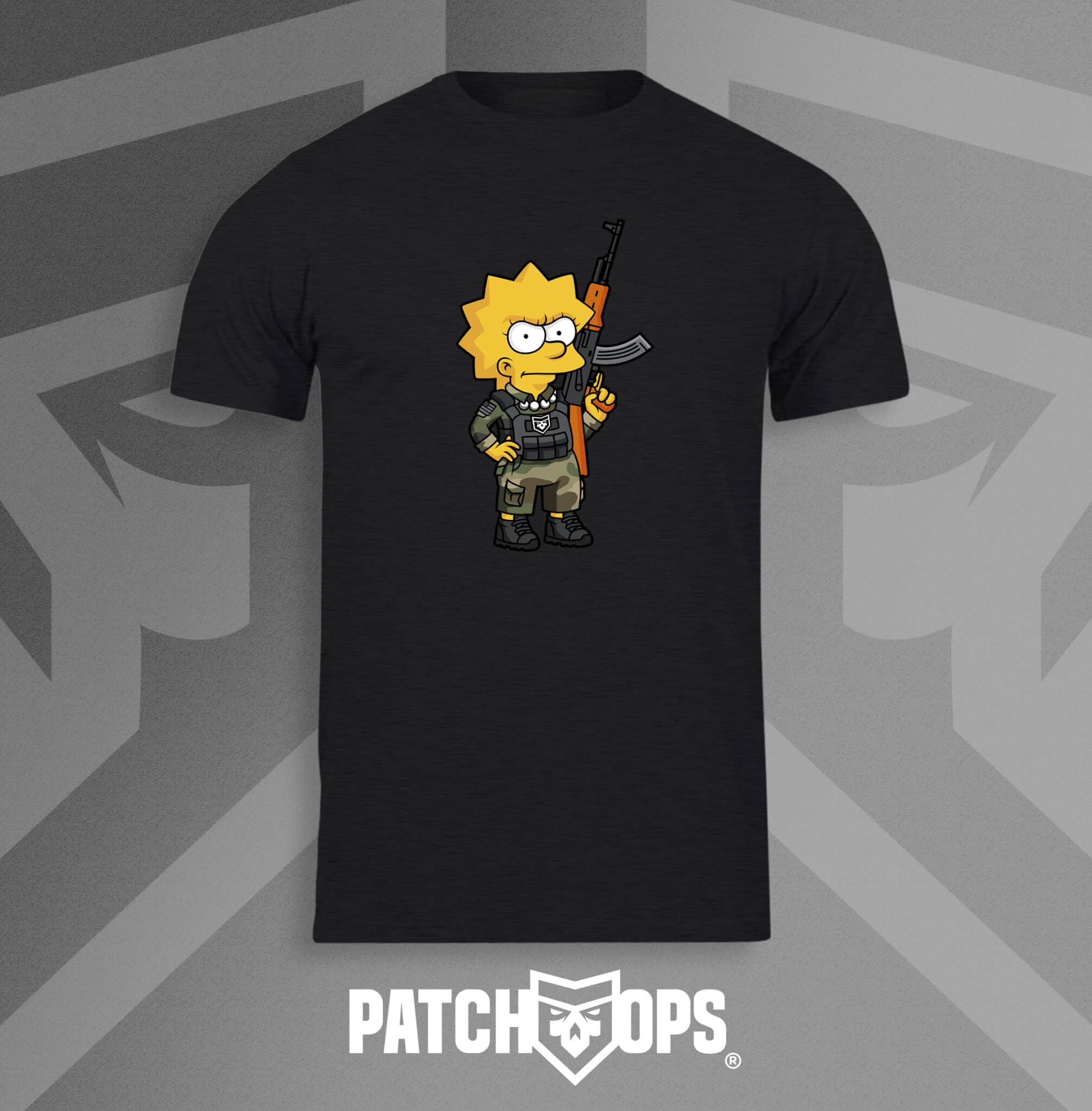 Tactical Lisa Simpson T-Shirt - PatchOps