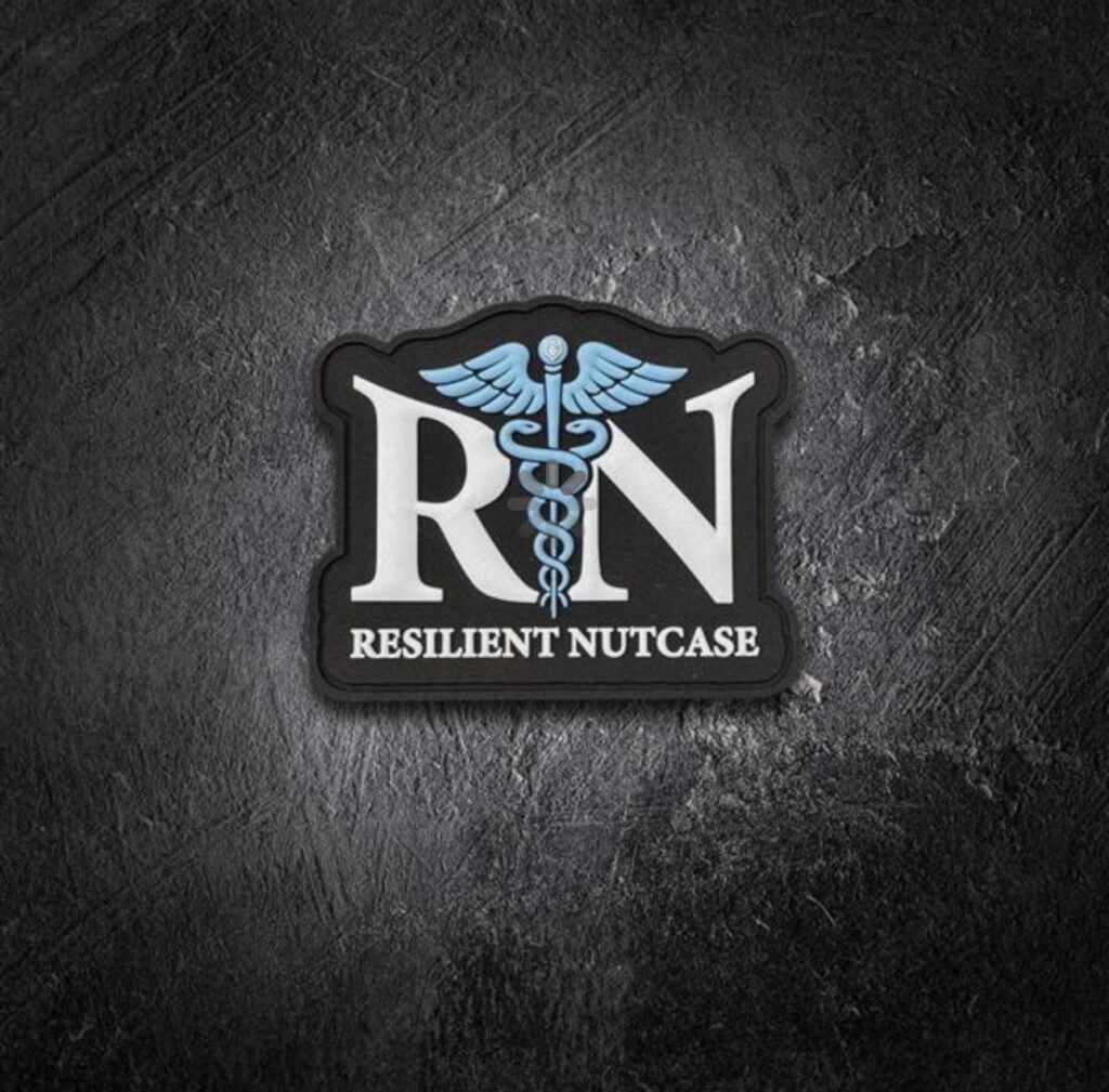 Nurse: Resilient Nutcase PVC Morale Patch - PatchOps