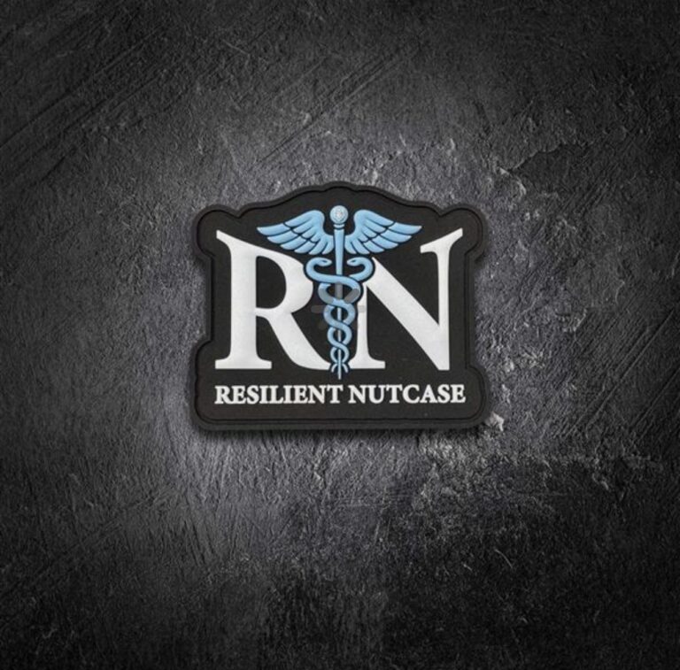 Nurse: Resilient Nutcase PVC Morale Patch - PatchOps