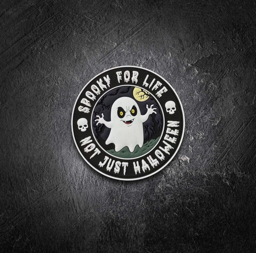 Spooky For Life PVC Morale Patch - PatchOps
