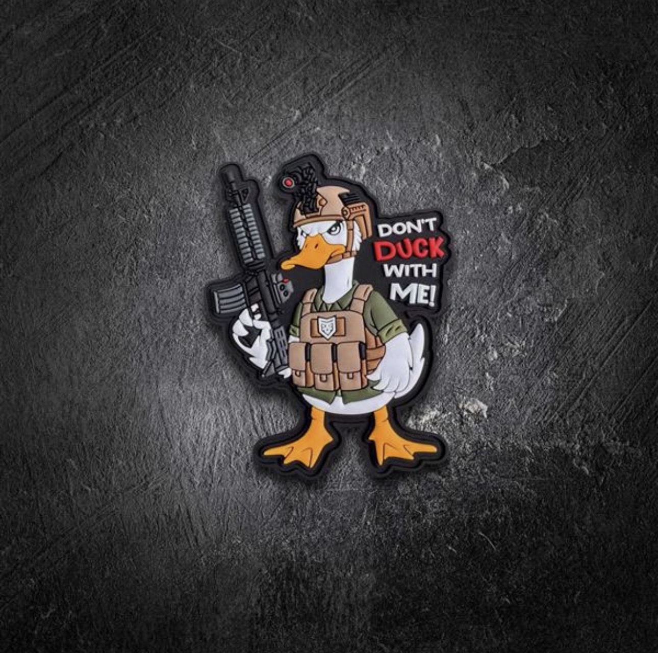 Don’t Duck With Me PVC Morale Patch - PatchOps