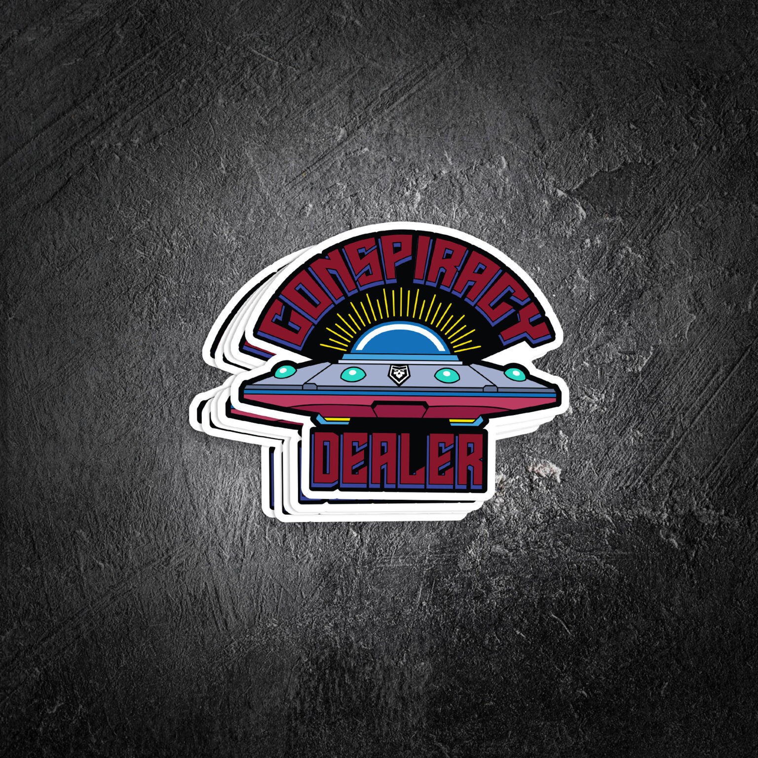 Conspiracy Dealer Vinyl Decal - PatchOps