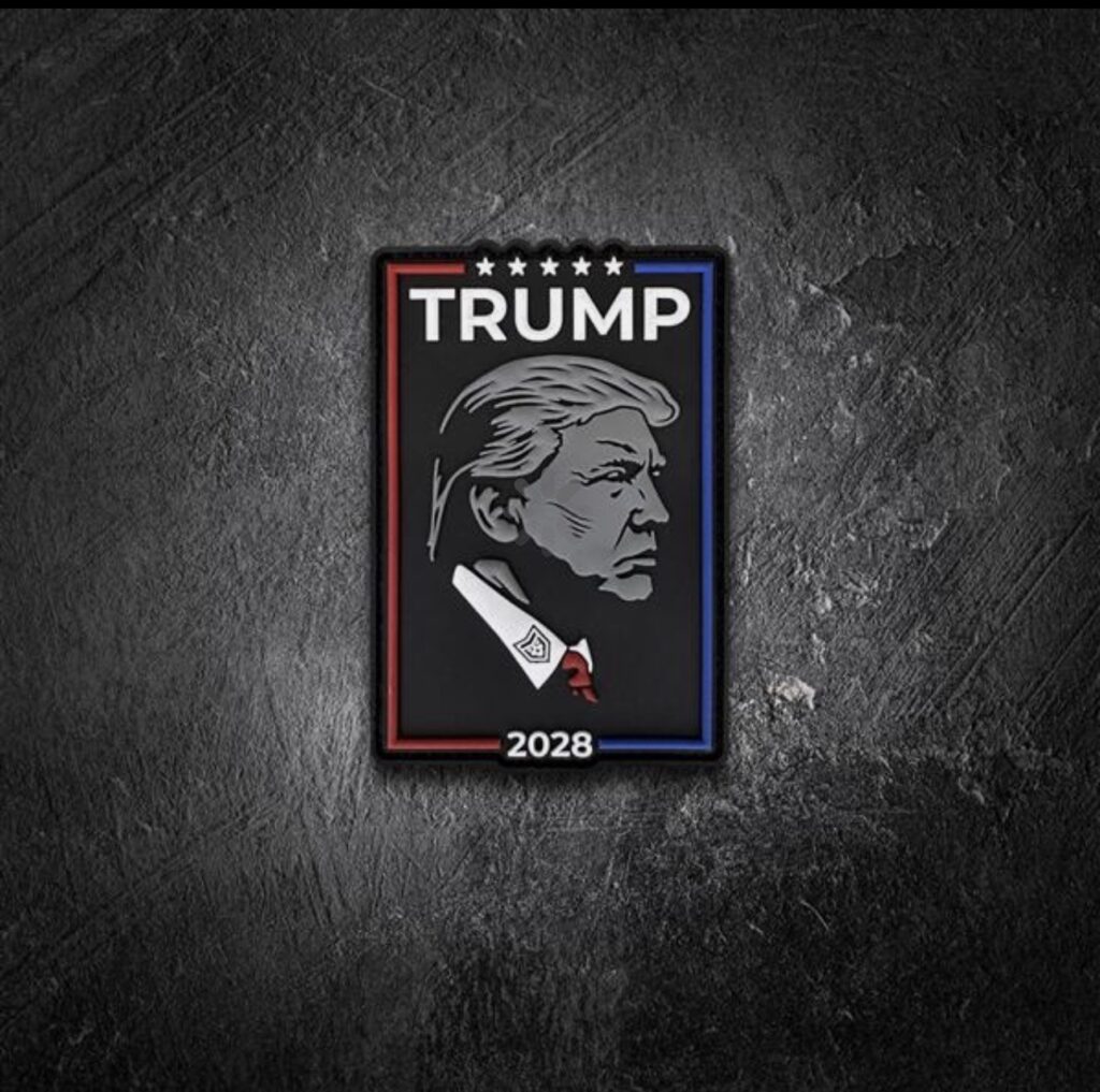 TRUMP 2028 PVC Morale Patch - PatchOps