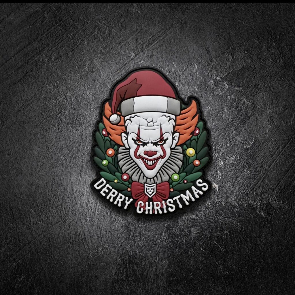 Christmas: Derry Christmas PVC Morale Patch - PatchOps
