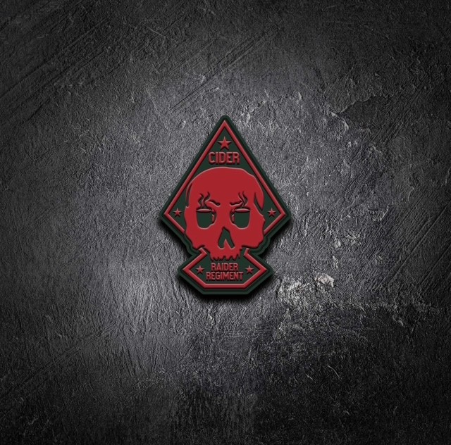 NOG WARS 2025 Cider Raider Regiment PVC Morale Patch - PatchOps