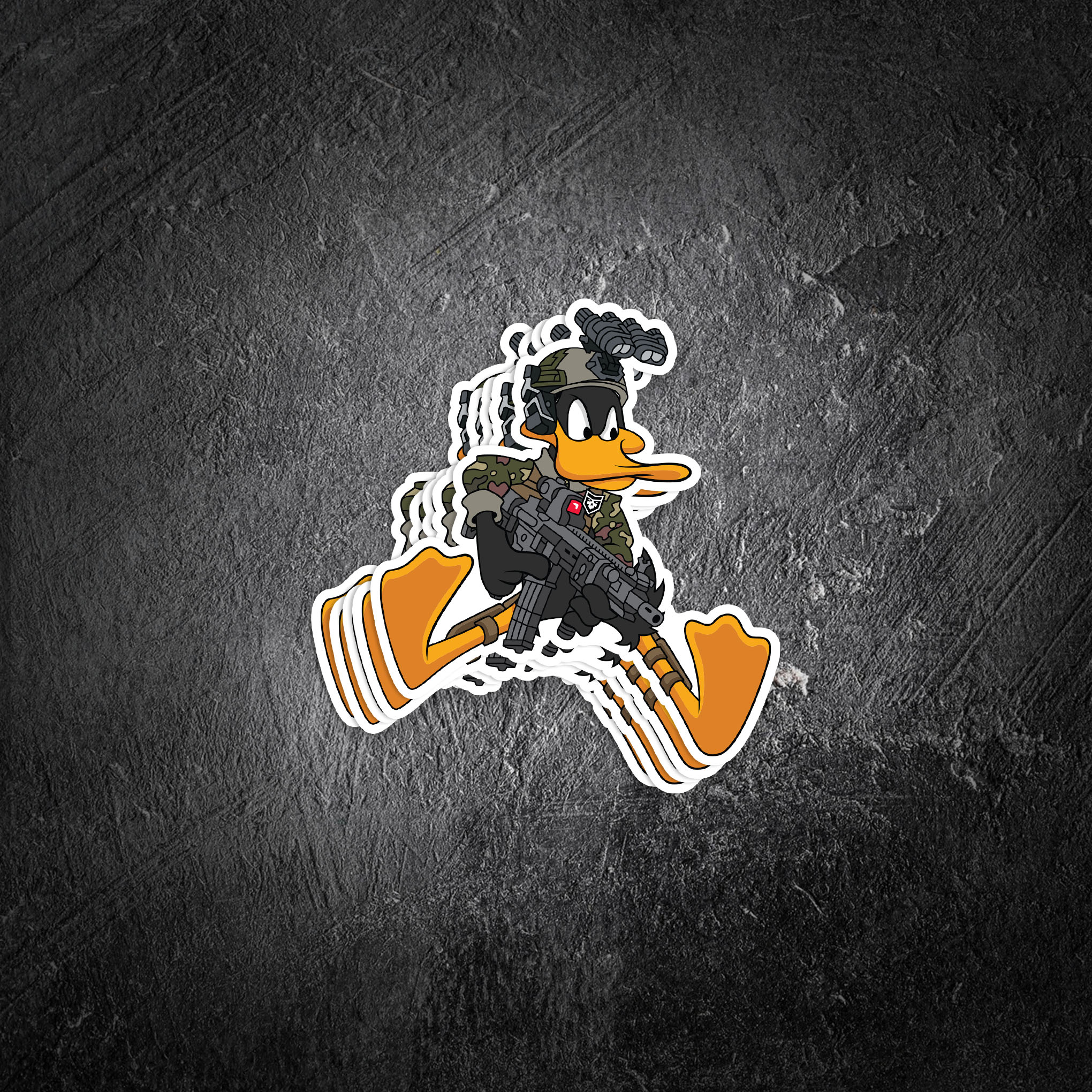 Tactical Daffy Duck Vinyl Decal - PatchOps