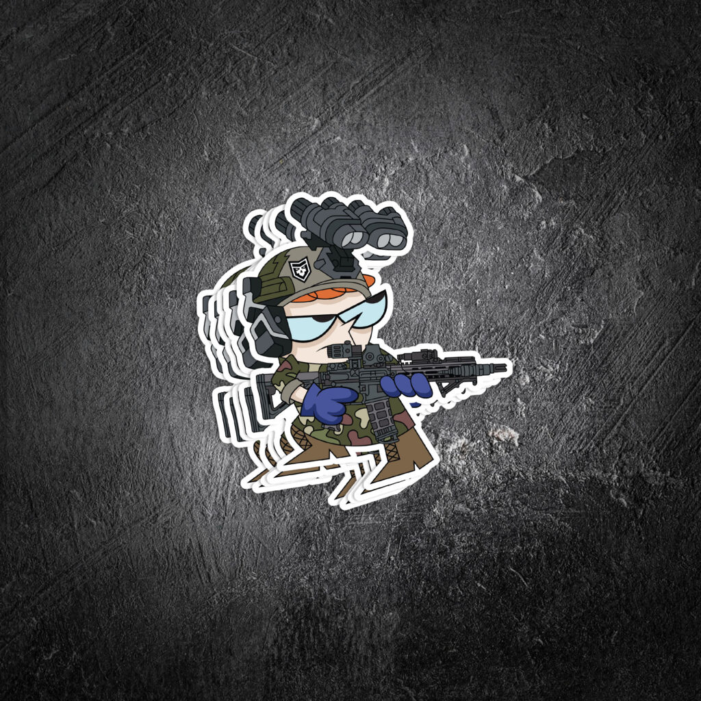 Tactical Dexter Vinyl Decal - PatchOps