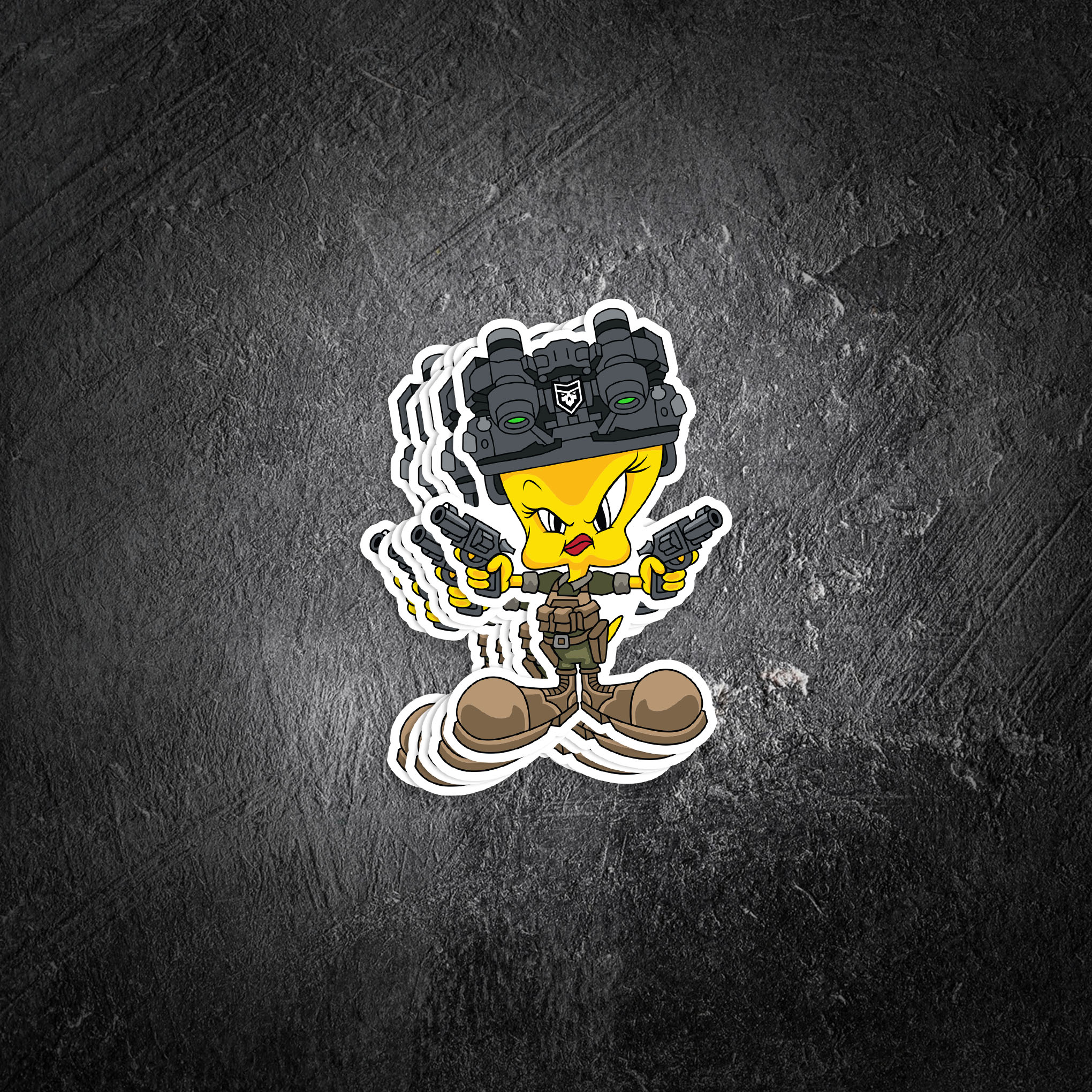 Tactical Tweety Vinyl Decal - PatchOps