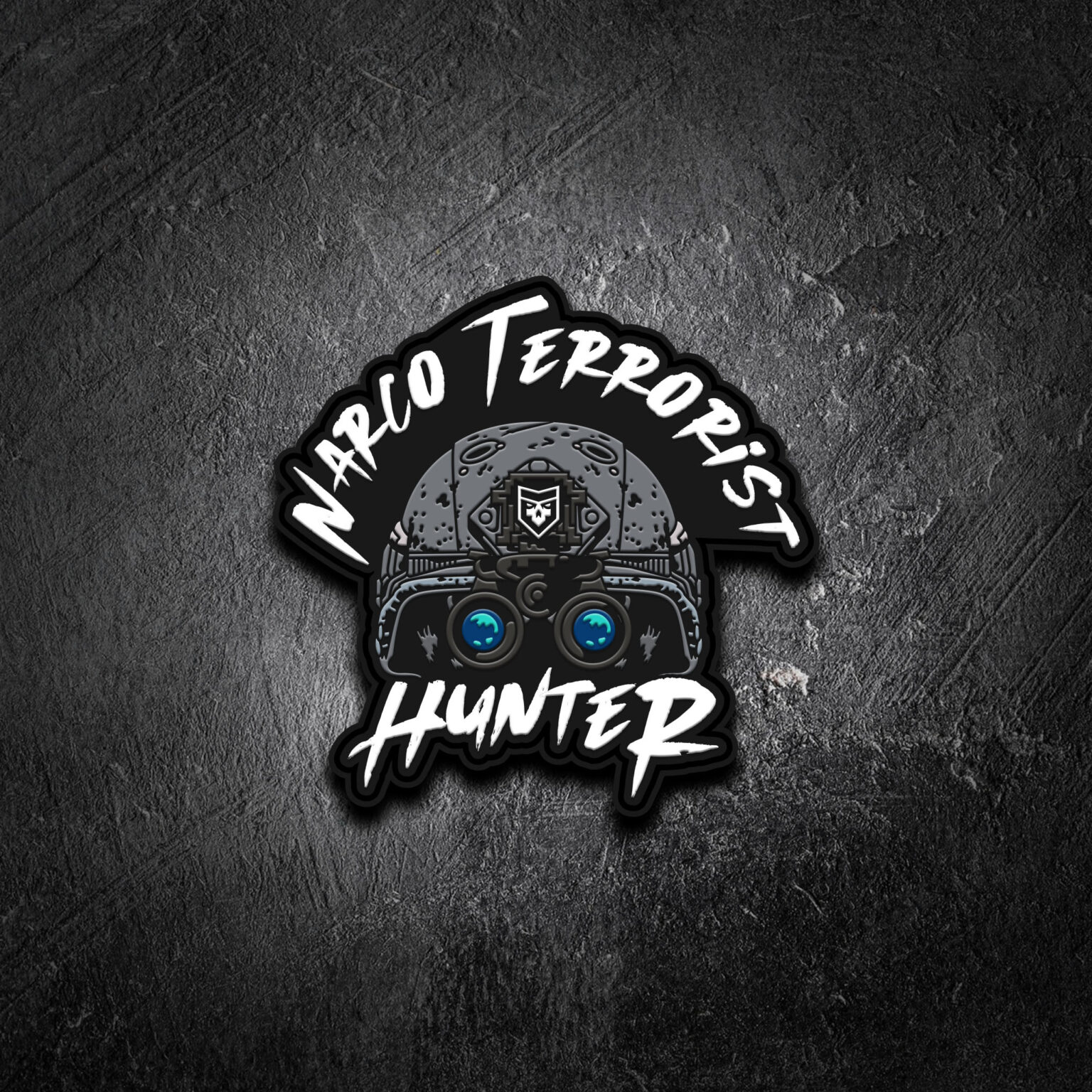 Narco Terrorist Hunter PVC Morale Patch - PatchOps